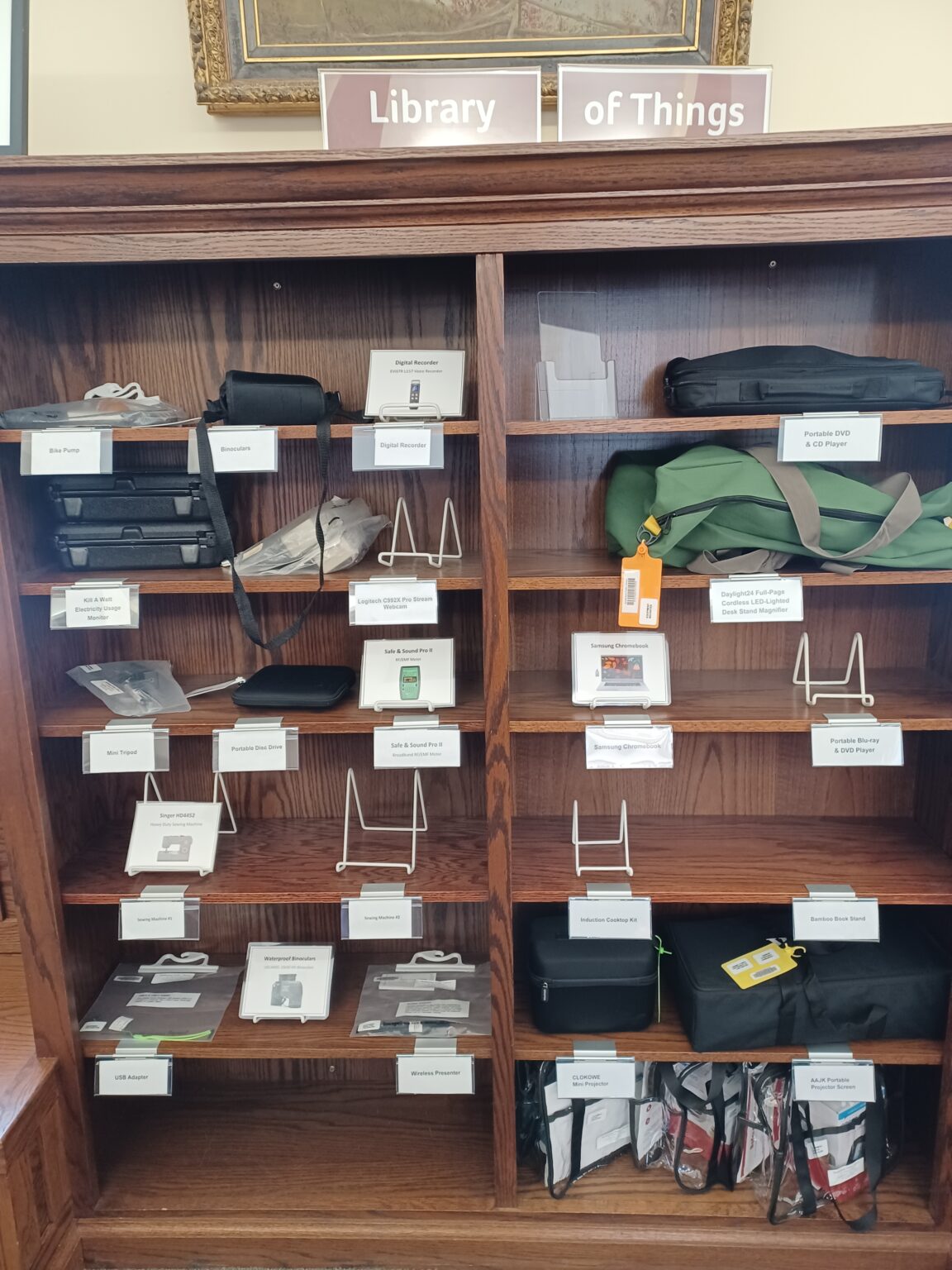 Library of Things Collection – Sunderland Public Library